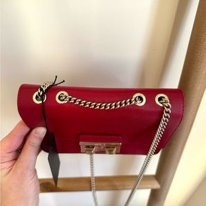 Furla | Bags | Nwt Furla Bella Mini Crossbody Bag In Red Made Of ...